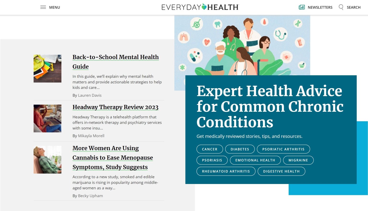 Expert Look At The “Everyday Health” Website | Healthful Hub